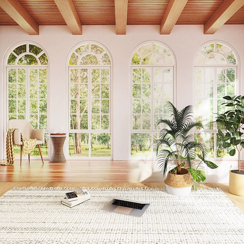 Custom Wallpaper Mural Spatial Extension Effect Windows | BVM Home