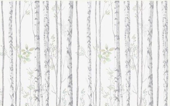 Custom Mural Modern Style Wallpaper Forest Trees | BVM Home