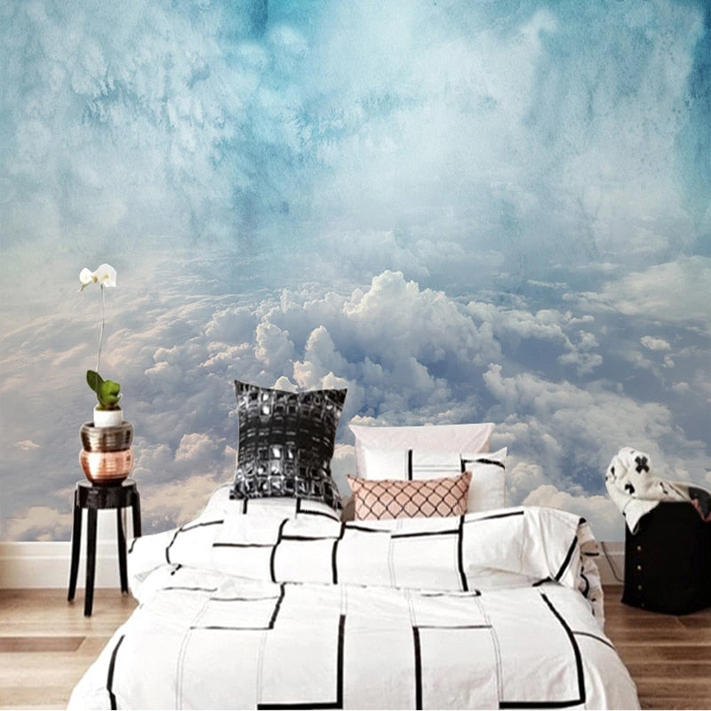 Custom Wallpaper Mural Cloud Sky Nature Scenery | BVM Home