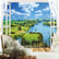 Custom Mural Nature Landscape Window 3D Wallpaper | BVM Home