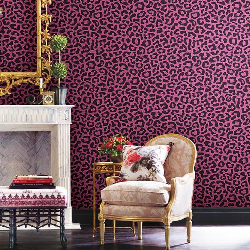 Leopard Print Wallpaper Fashion Modern Luxury Wallcovering | BVM Home