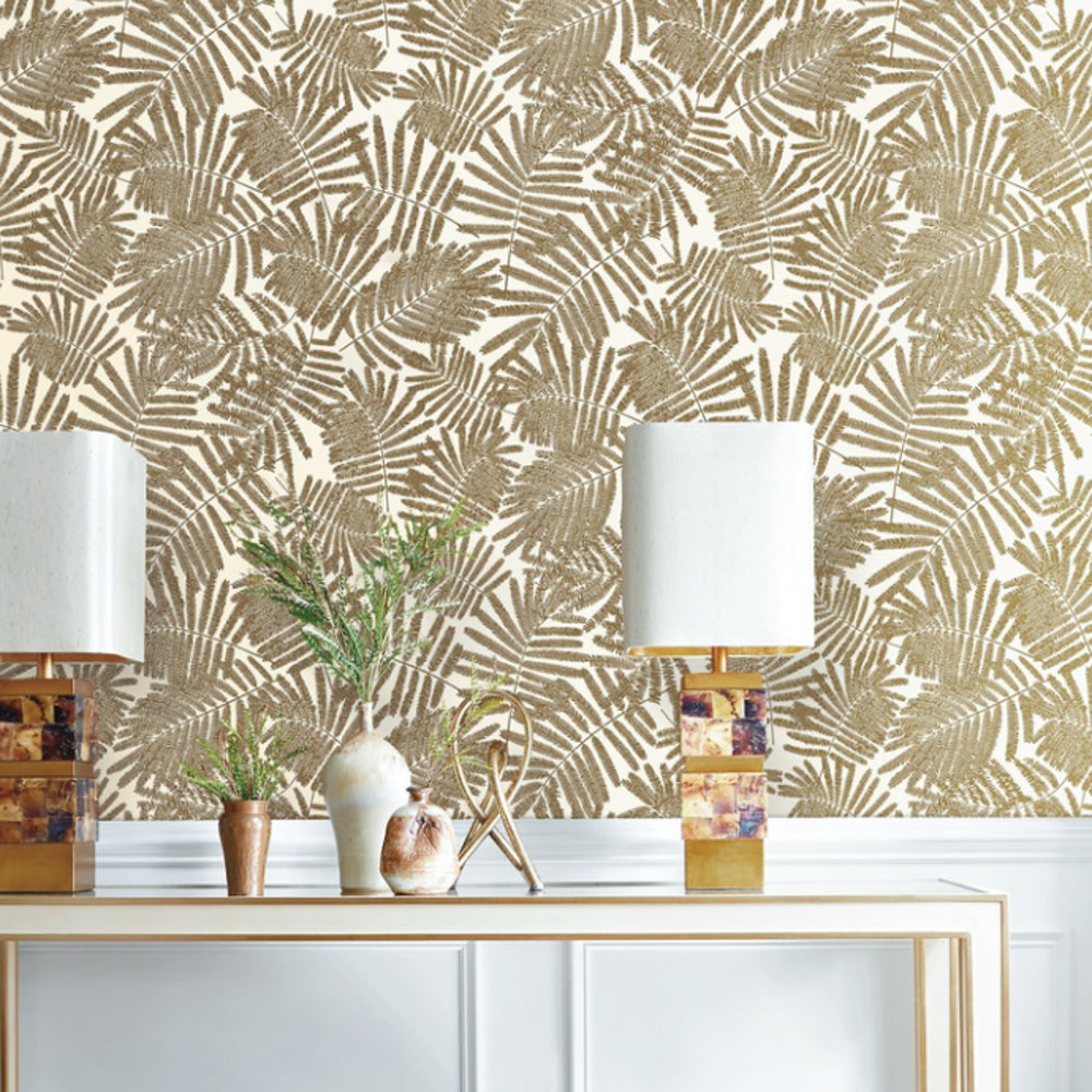 Gold Leaf Wallpaper