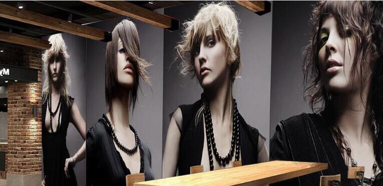 Custom Photo Wallpaper Mural for Hair Salon Barber Shop | BVM Home