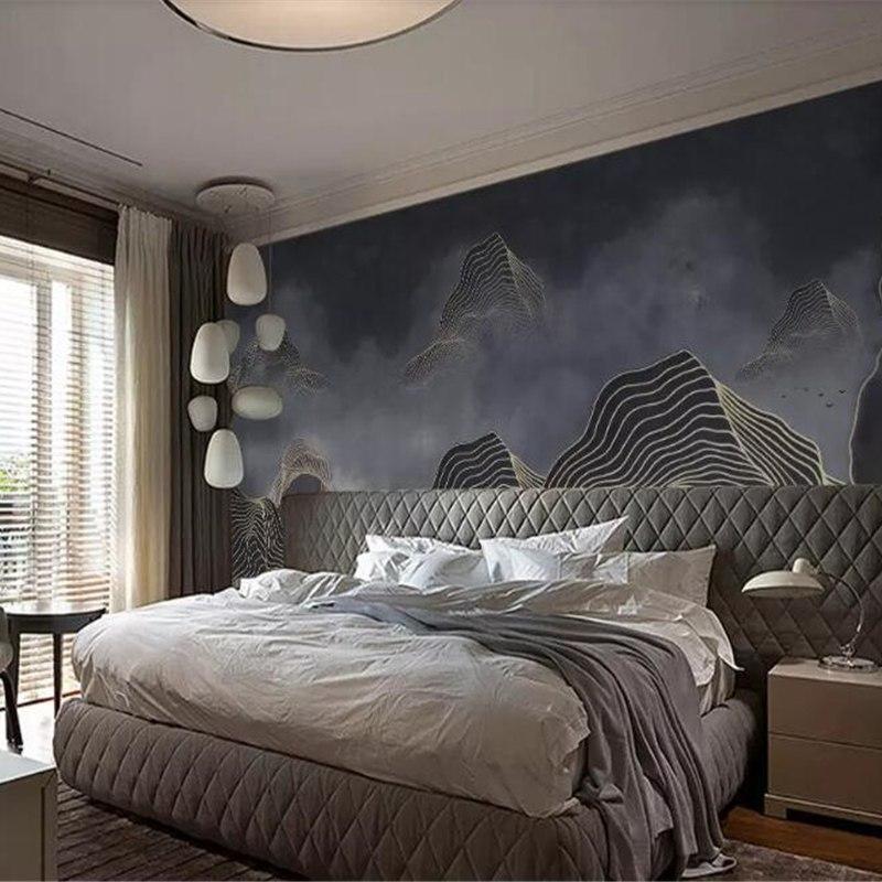 Custom Size Wallpaper Mural Artistic Landscape Wallcovering | BVM Home