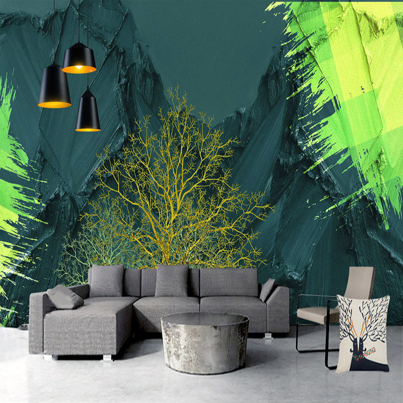 Custom Wallpaper Mural Abstract Art Wallcovering | BVM Home